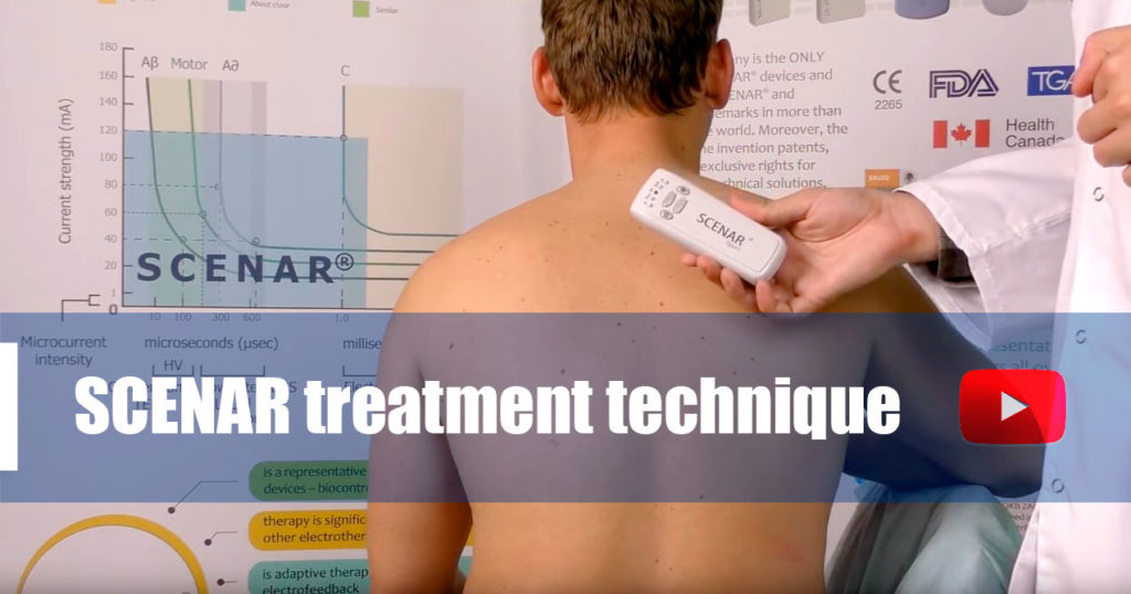 SCENAR and treatment of adverse respiratory effects