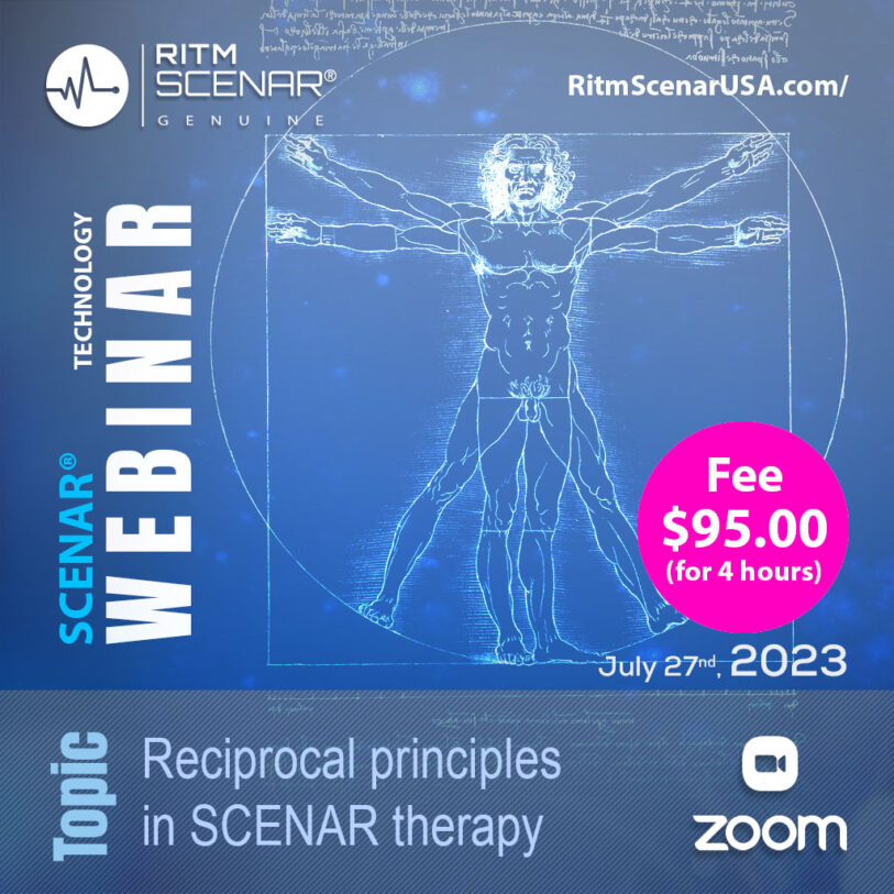 Reciprocal principles in SCENAR therapy › RITMSCENAR
